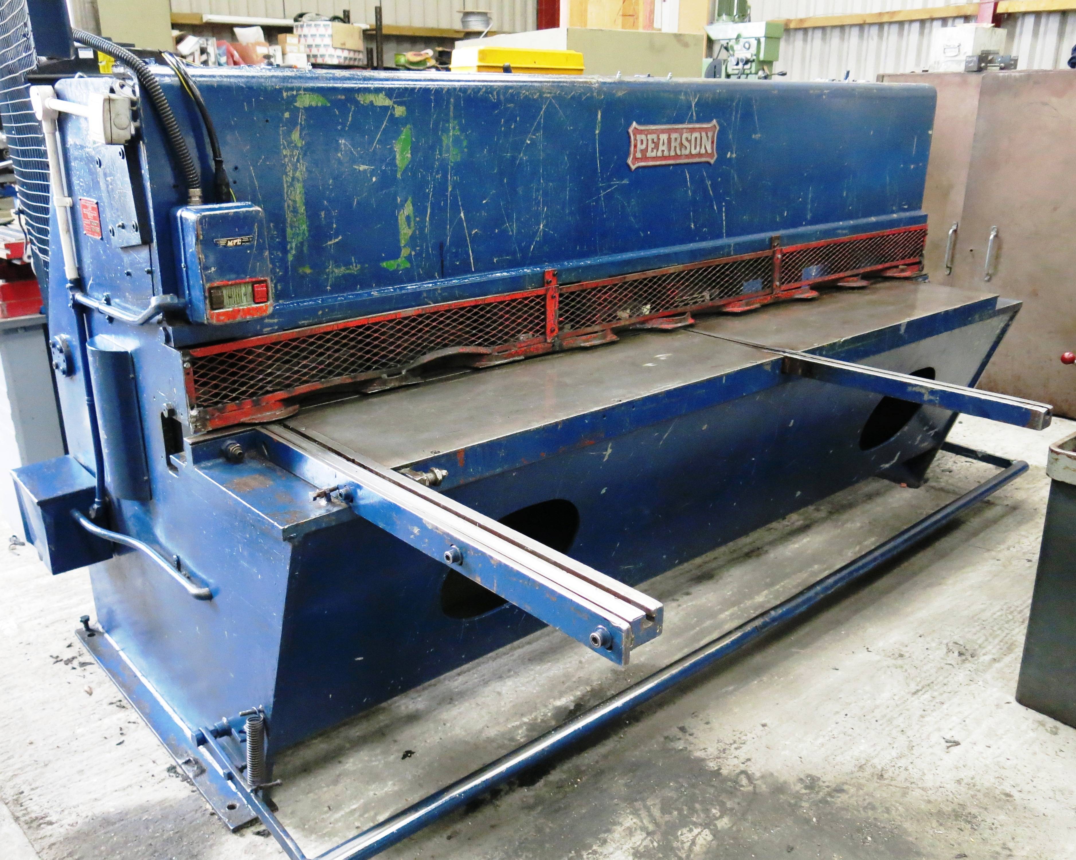 USED Pearson MTE Shear - Hydaulic | TPH Machine Tools