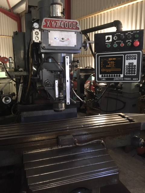 USED XYZ 4000 CNC Bed Milling Machine | TPH Machine Tools